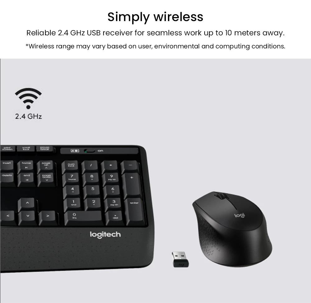 ph&co | PC Depot. LOGITECH MK345 WIRELESS KEYBOARD MOUSE COMBO