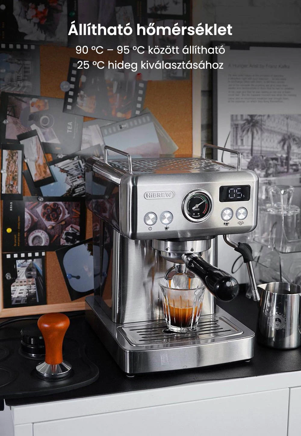 Machine à café expresso semi-automatique HiBREW H10A - Une expérience ...