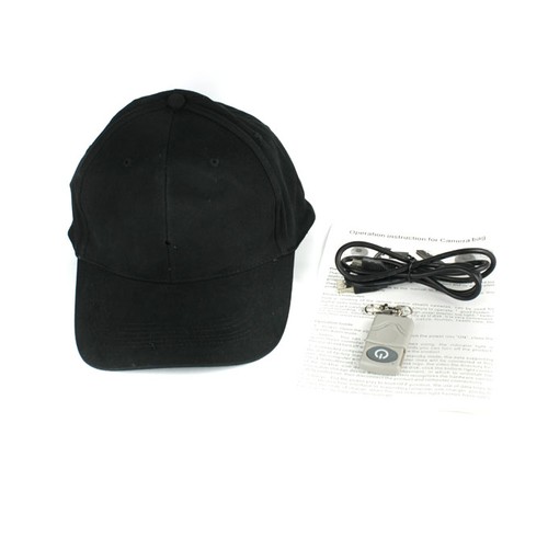 4GB Hat Cap Style Hidden Spy Camera DVR Camcorder with Remote Controller