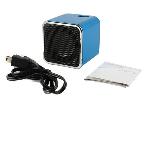Music Angel Portable TF Card Speaker with LCD Screen + FM Radio
