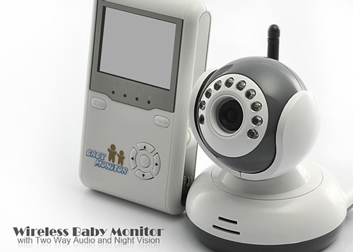 2.4 Inch TFT LCD CCTV Surveillance Digital Wireless Baby Monitor