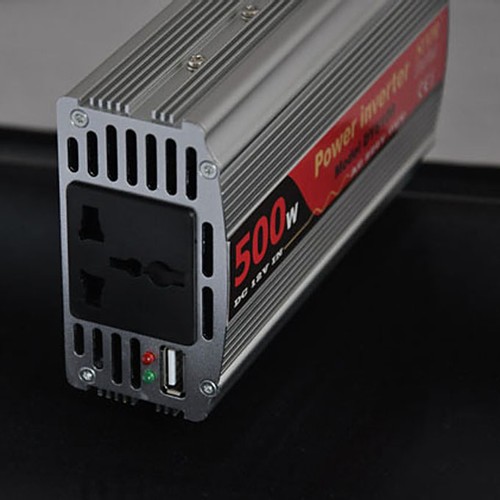 DC 24V to AC 220V USB 5V Car Power Inverter Adapter USB Port DY-8109