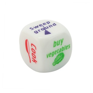 Couples/Families Housework Distribution Dice