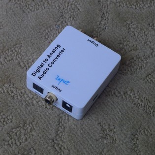 HD SPDIF / Coaxial Digital to Analog Audio Converter+3.5mm Headphone