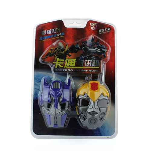 One Pair of Transformers Design 2-Way Radio Walkie Talkie Interphone ...