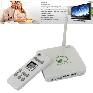 GV-16 Android TV Box Mini PC w/ Boxchip A10 Cortex A8 Wifi AV HDMI