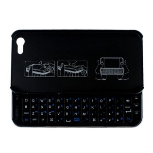 New Sliding Wireless Keyboard Hardshell Case Cover for iPhone 5S 5