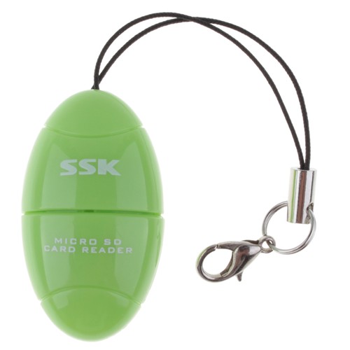 SSK SCRS056 USB2.0 Mini Card Reader for Micro SDHC SD T-flash