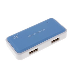 SSK Shu008 USB HUB,4 USB Ports, High Speed USB2.0 HUB