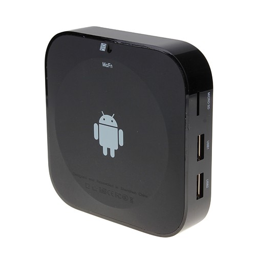 CX-921 Rockchip Quad Core Android 4.2.2 OS RK3188T Cortex A9 1.4 GHz Mini TV BOX 2G/8G AV Output ...