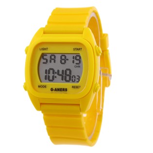 780 Fashion Style Plastic Sports Watches - Yellow