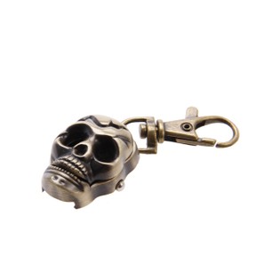 Skull Heads Style Unisex Alloy Analog Quartz Keychain Watch