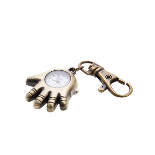 The Palm Style Unisex Alloy Analog Quartz Keychain Watch