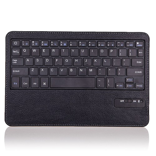 Detachable BT Keyboard with Leather Case for Amazon Kindle 8.9"