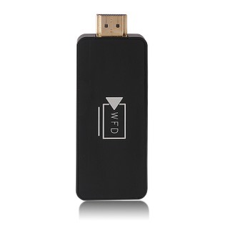 WFD S ARM Cortex A9 HDMI 1.4 DLNA&Airplay Miracast dongle Support Android 4.2 or above device- Black