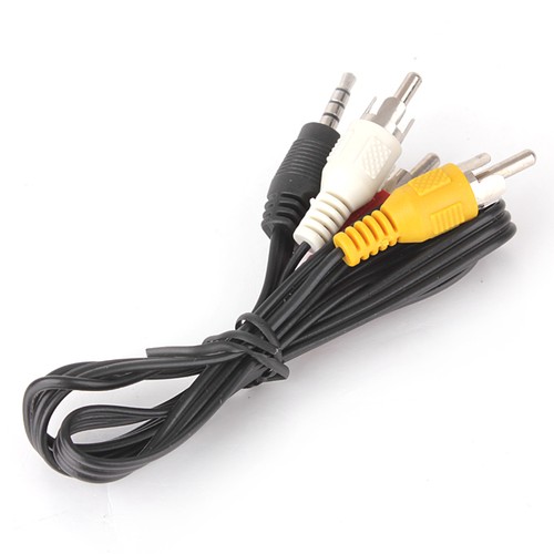 0.6M 3.5mm Jack to 3 RCA Cable Male to Male Audio Video Cable