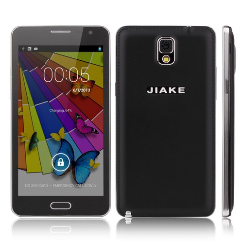 JIAKE N900W 5.3" MTK6572 1.2GHz 512+4GB Android 4.2 3G/GPS- Black