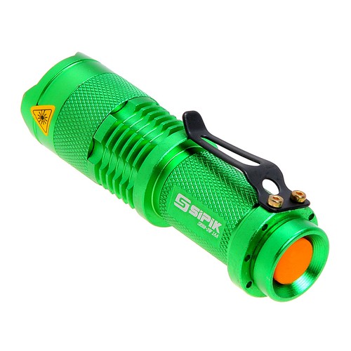 Sipik SK68-3W Focus-Adjustable Cree XR-E Q3 160lm LED Flashlight