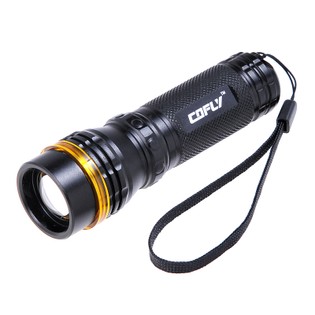 Cofly KX-398 Cree XRE-Q5 3-Mode 310-Lumen Convex Lens LED Flashlight