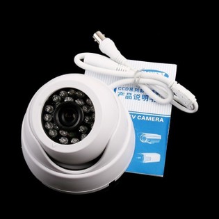 Dome Digital CCTV Color Camera 380 TVL COMS 3.6 MM CCD