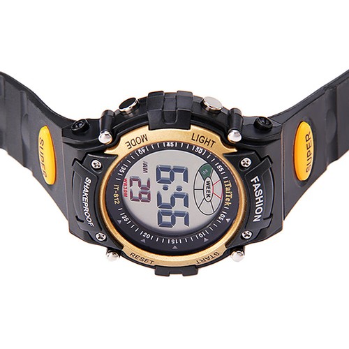 iTaiTek 812 Round Digital Sports Watch with Plastic Strap