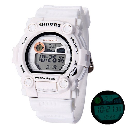 Unisex Fashion Sport LED Analog-Digital Quartz Wrist Watch