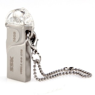 SSK 32GB USB 3.0 + OTG Micro USB Smart Phone USB Flash Drive U Disk