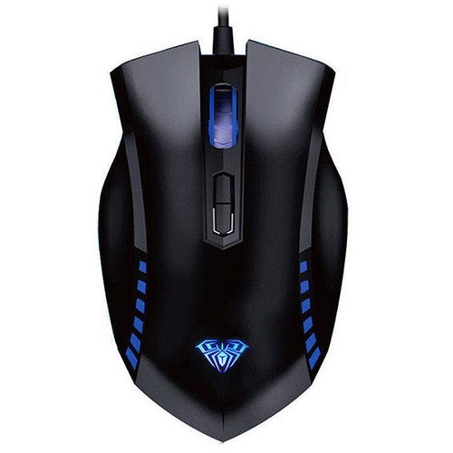 AULA Wired USB 2000DPI 7D Gaming Mouse w/ 7 Colors Breath Light