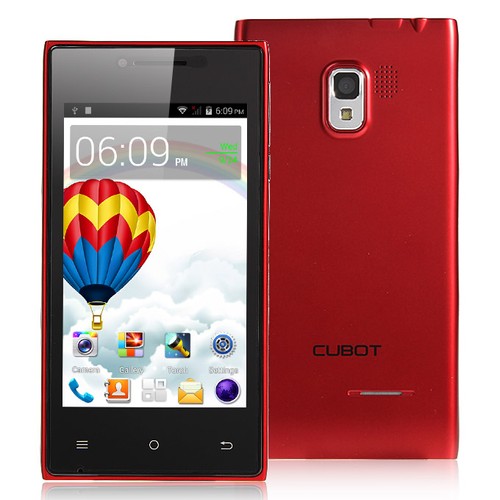 Cubot GT72+ WVGA MTK6572 Smartphone 4" 2.0MP Android 4.4 OS GPS 3G