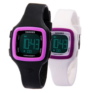 Unisex Digital Quartz LED Style Multi-Functional Silicone Watch