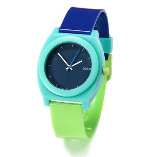 MILER A1238 Unisex Silicone Band Quartz Analog Sport Watch