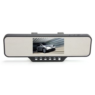 10 4.3" LCD 5M CMOS Sensor Dual Camera Car DVR DVR Rearview Mirror
