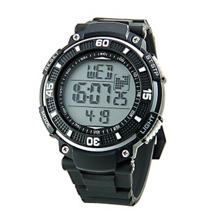 SHHORS 789 LED Rubber Band Digital Sport Quartz Wrist Watch for Man
