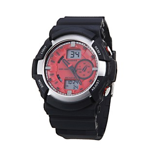 SHORS 772 LED Rubber Band Analog-Digital Sport Quartz Watch for Man
