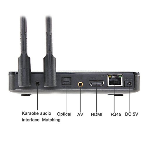 Karaoke CS4K RK3288 Android 4.4 TV BOX 2.4G/5G WIFI 5.0mp Camera