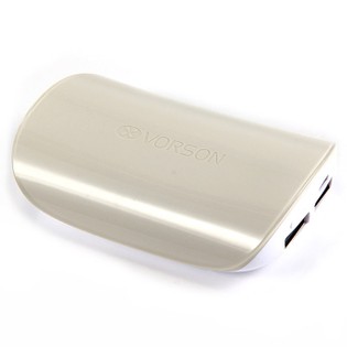 Vorson Shell Dual USB 6000mAh Power Bank External Battery 1.2A