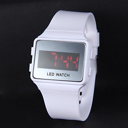 Unisex LED Digital Silicone Strap Quartz Sport Watch