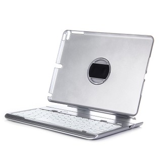 360 Degree Swivel Rotating Stand Bluetooth Keyboard Case Cover For IPad ...