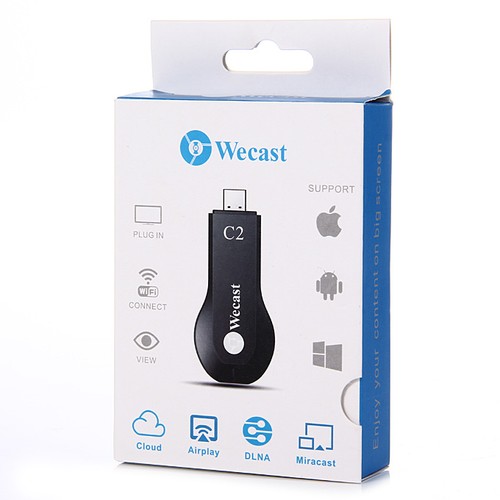 Wecast C2 Miracast DLNA WiFi Display Mini TV Dongle Stick Airplay
