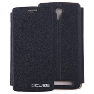 Protective Hard Cover Flip Stand Leather Case for THL T4000