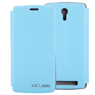 Protective Hard Cover Flip Stand Leather Case for THL T4000