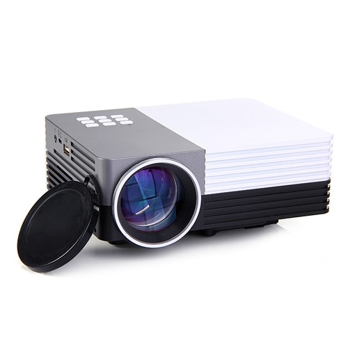 H50 80LM LED LCD Projector Home Theater 1080p 480 x 320 USB HDMI VGA