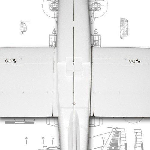 Talon X-UAV 1720mm FPV Plane Ultimate White Version