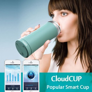 Cloudcup Multifunction Bluetooth 4.0 Smart Cup Bottle Remind Drinking
