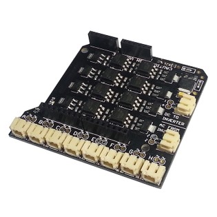 EL Shield EL Wire Controller 3.3V 8Channels for UNO&Mega2560 - DT Studio