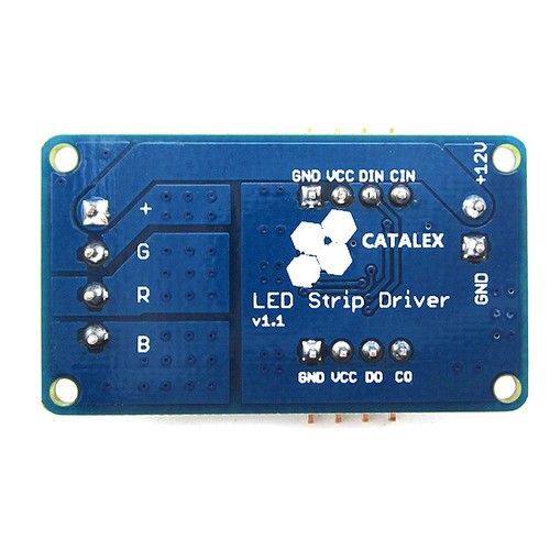 Full-color RGB LED Strip Driver Module Cascadable for Arduino / STM32 / AVR