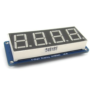 0.56" Red 4-Digit Display Module with Decimal Point for Arduino / RPi ...