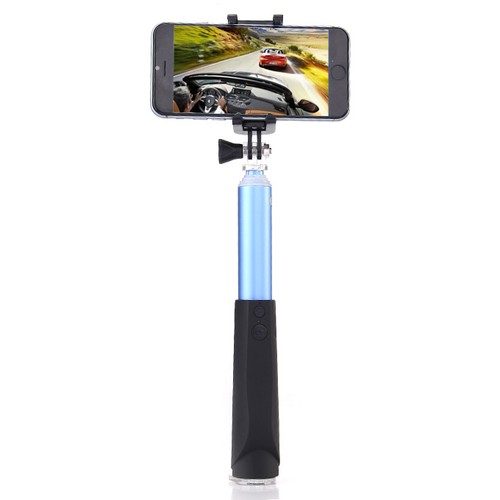 Sj01 All In One Selfie Handheld Monopad Bluetooth Connect Shaft