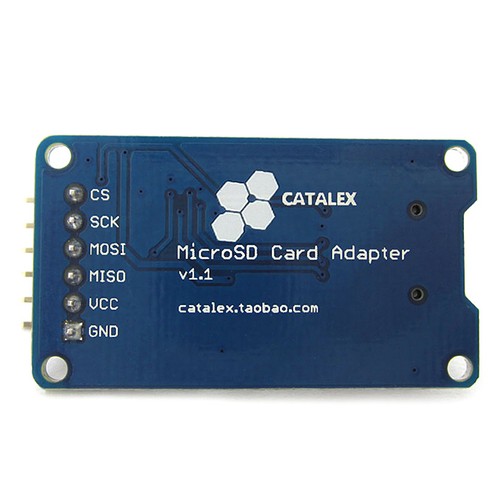 Arduino SPI Micro SD TF Card Adapter Module