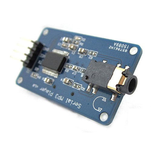 Arduino UART Control 9600bps Serial MP3 Music Player Module Compatible ...